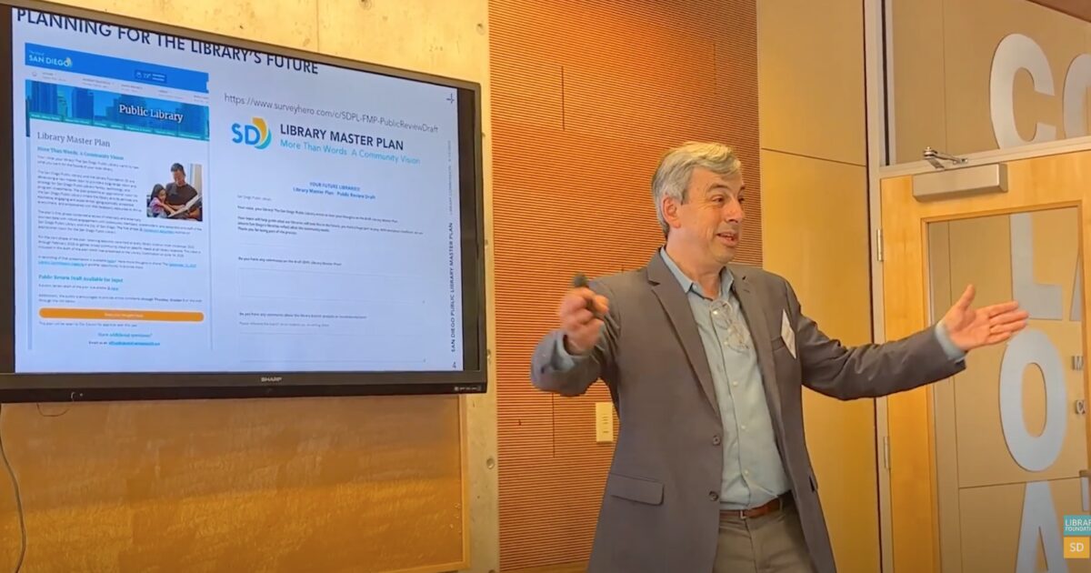 Update on San Diego's Library Master Plan | Library Foundation SD